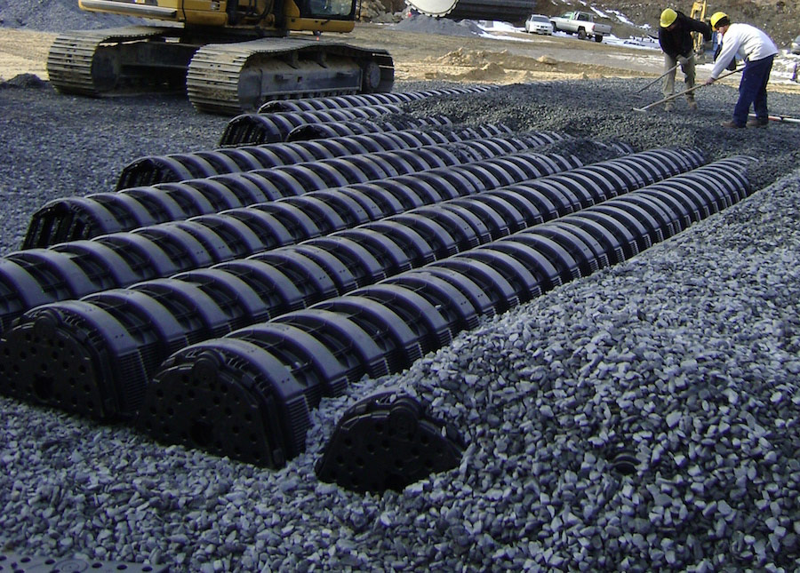 Infiltrator Chambers Used in Subsurface Outfall for New Hopkinton, Mass ...